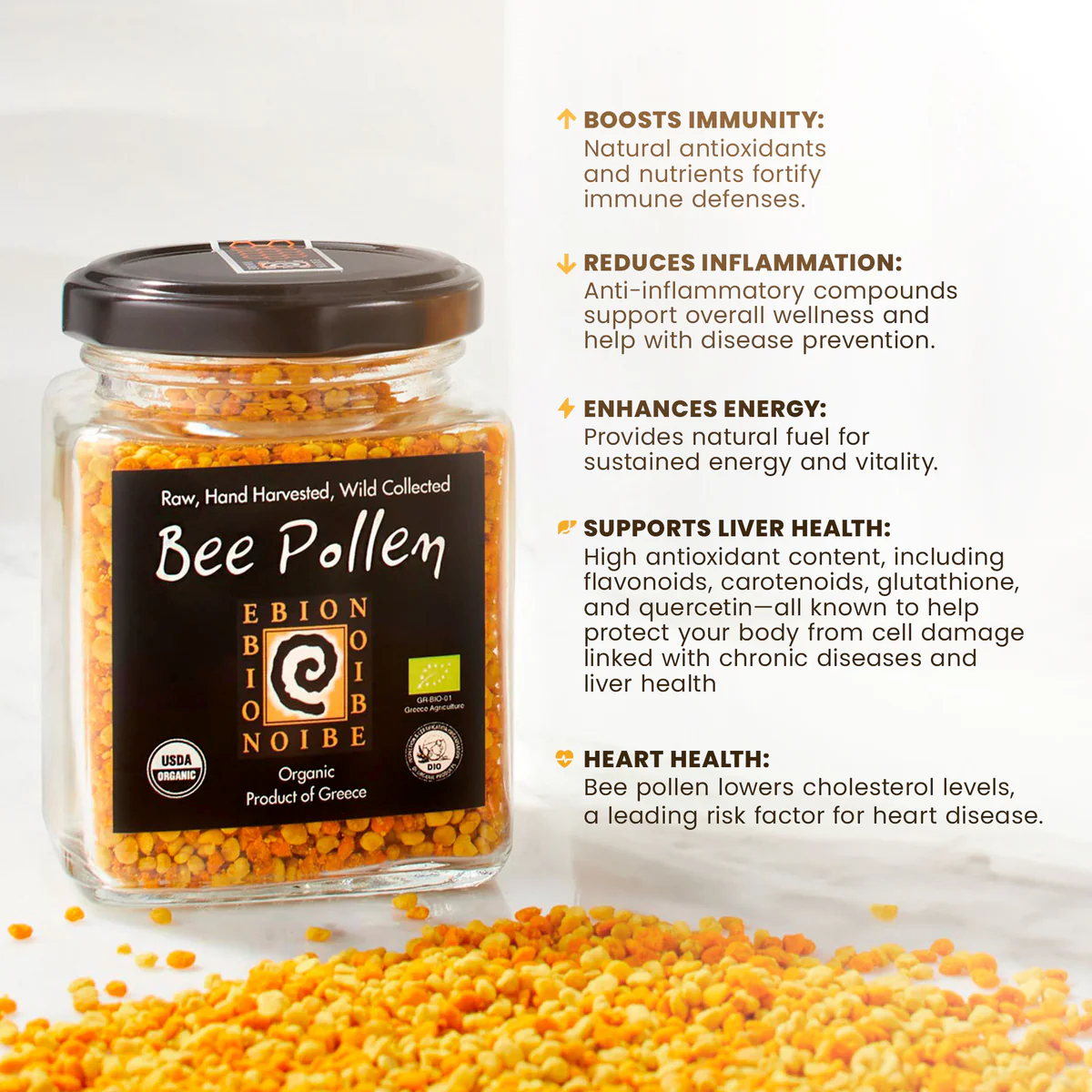 BeeVitamin Organic Bee Pollen | Big Turntables – BigTurntables